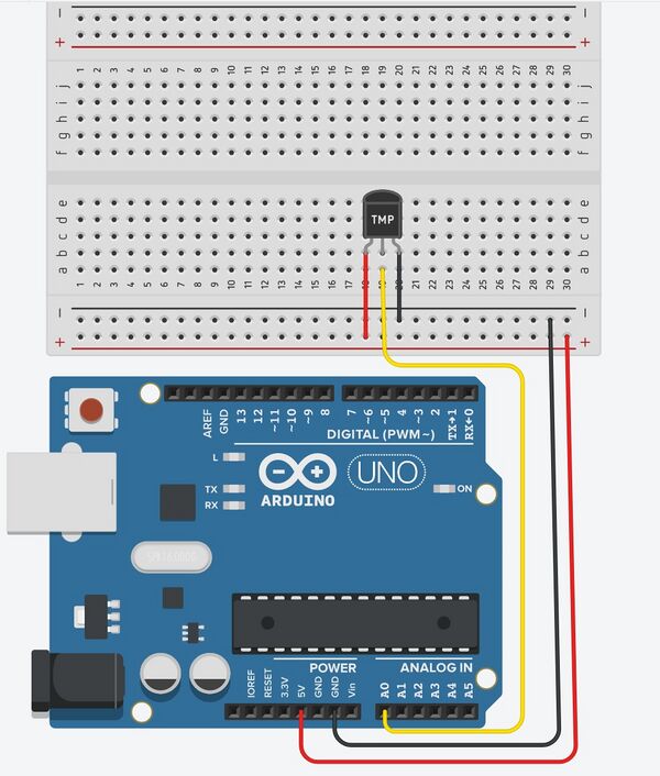 Temperatursensor TMP36 – HSHL Mechatronik