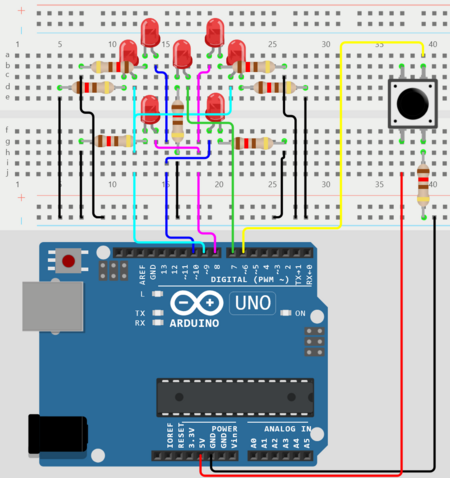 Arduino Projekt: LED Würfel – HSHL Mechatronik